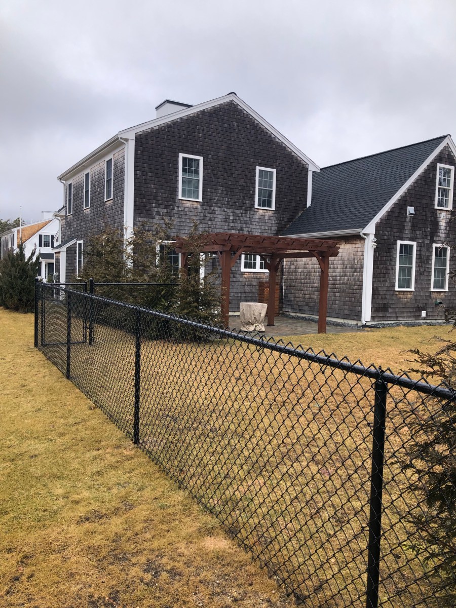 4’ Black Chain Link Fence in Plymouth | ABS Fence Inc.